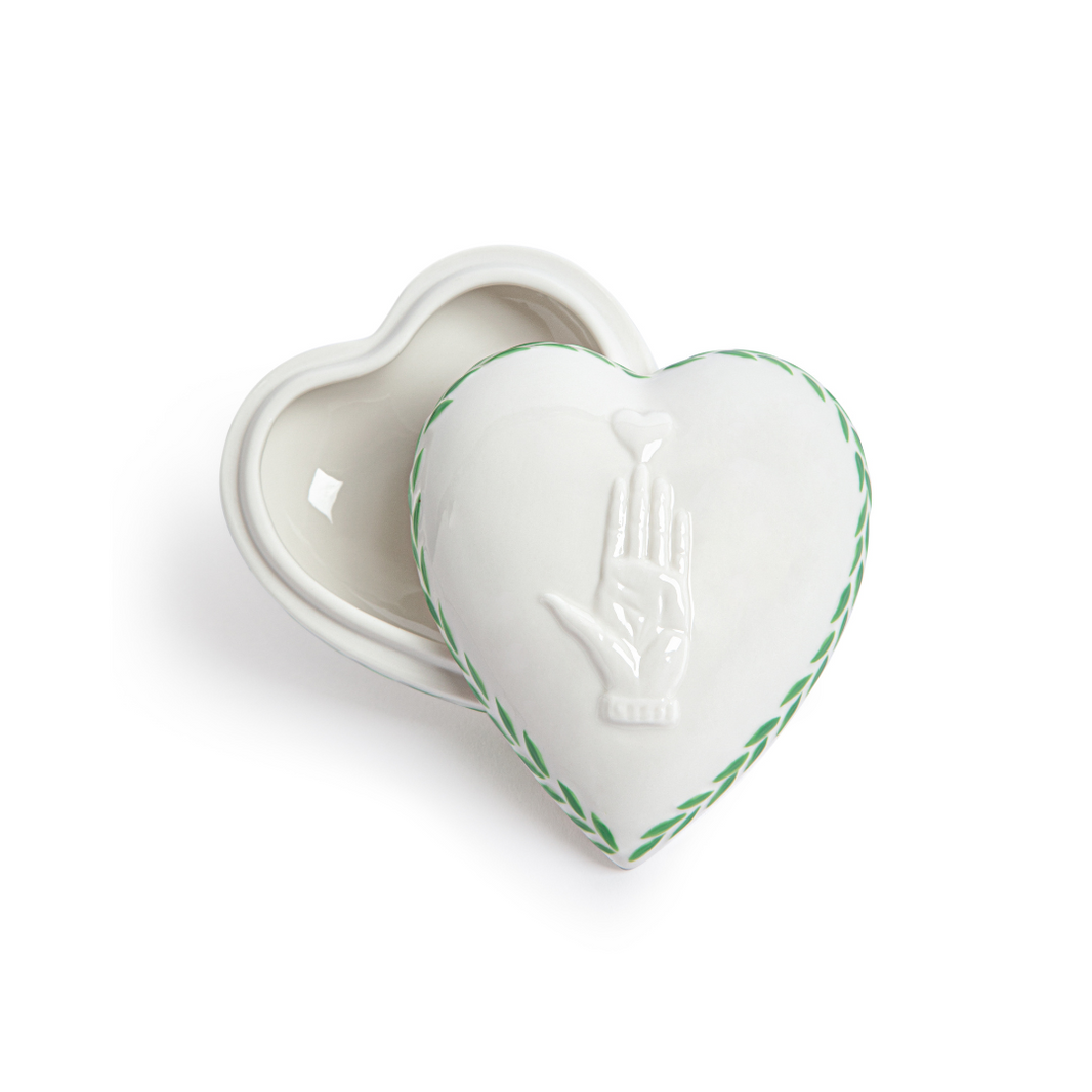 Porcelain heart box – Marin Montagut