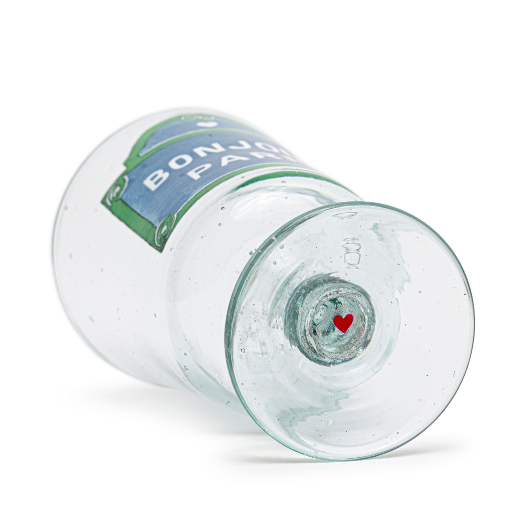 Verres à vin peints à la main – Marin Montagut