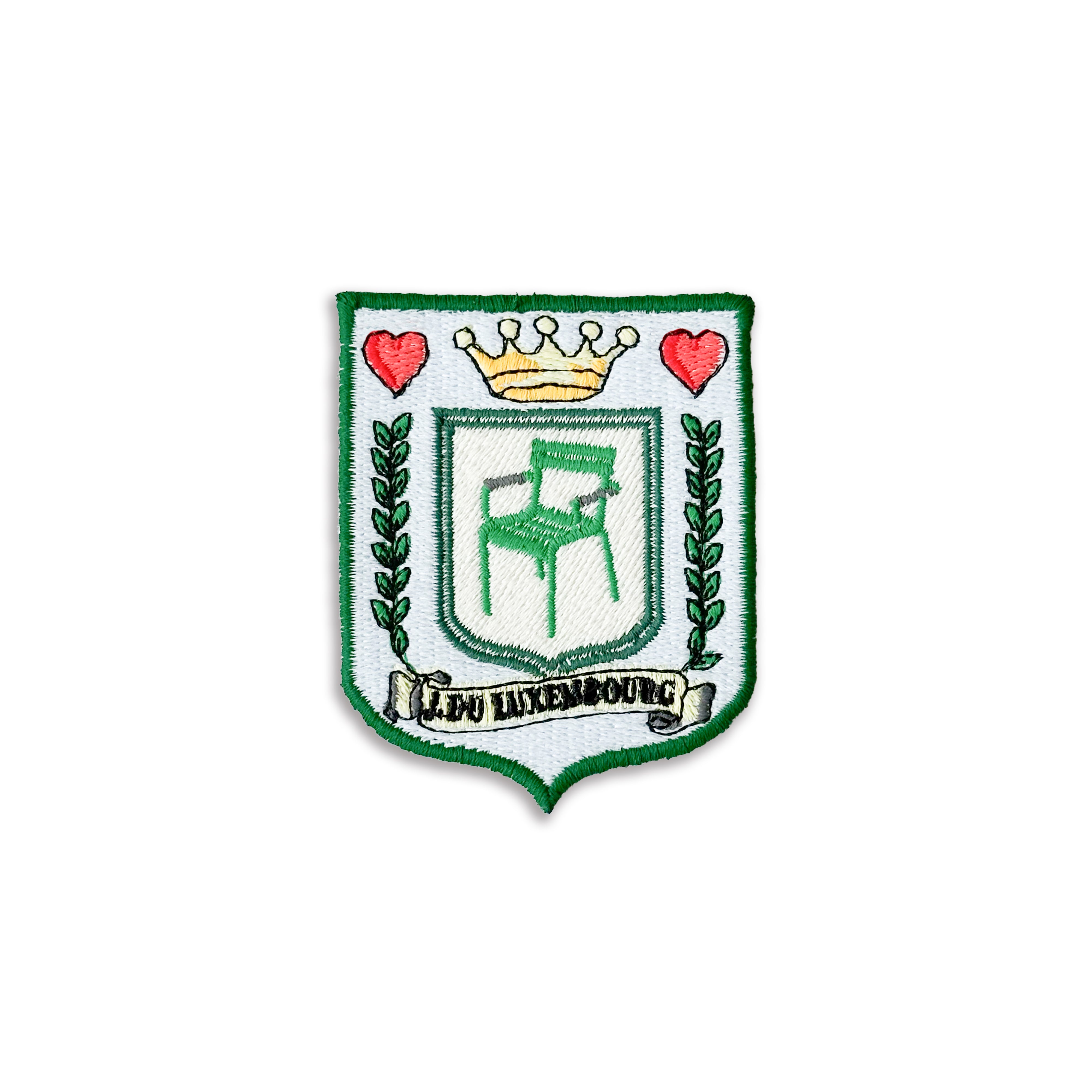 Patch | CHAIR FROM LUXEMBOURG GREEN – Marin Montagut