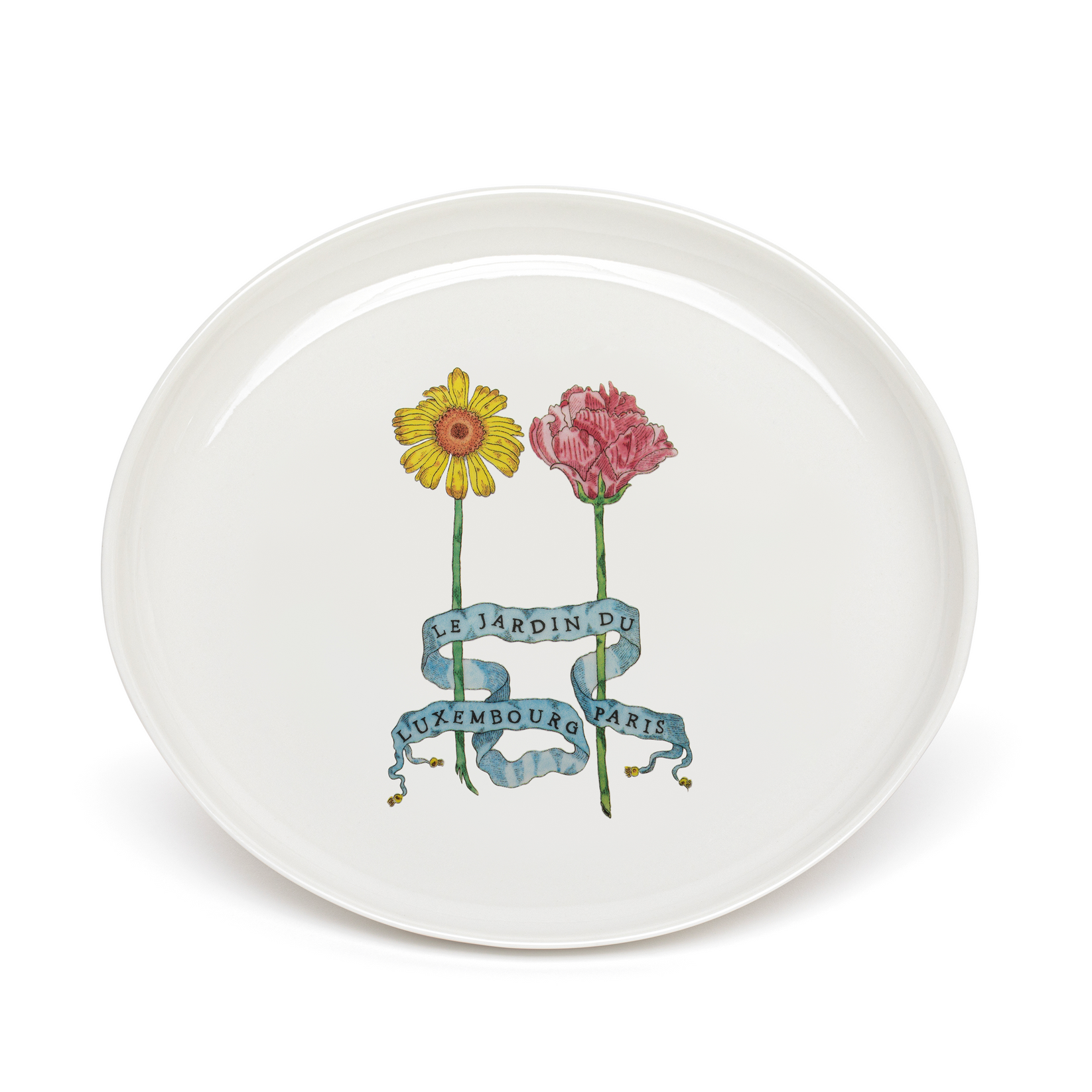 Dessert plate | FLOWERS OF LUXEMBOURG – Marin Montagut