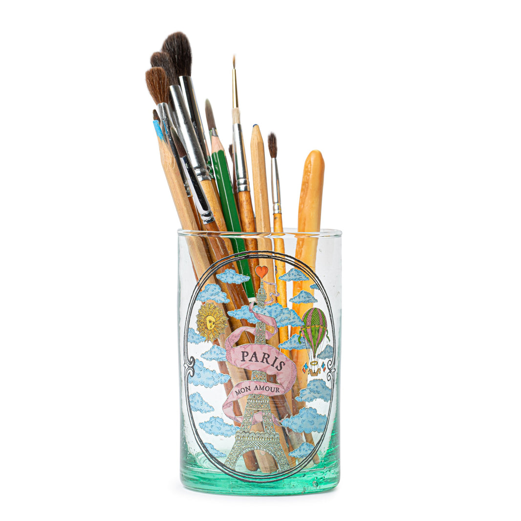 Verres illustrés – Marin Montagut